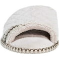 MUK LUKS Women's Sally Micro Chenille Open Toe Scuff - Walmart.com