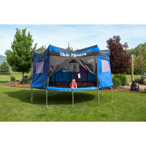 Propel 15' Blue Clubhouse For Trampoline (Trampoline Not Included ...