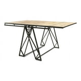 Classy Convertible Dining Table Bookshelf - Walmart.com