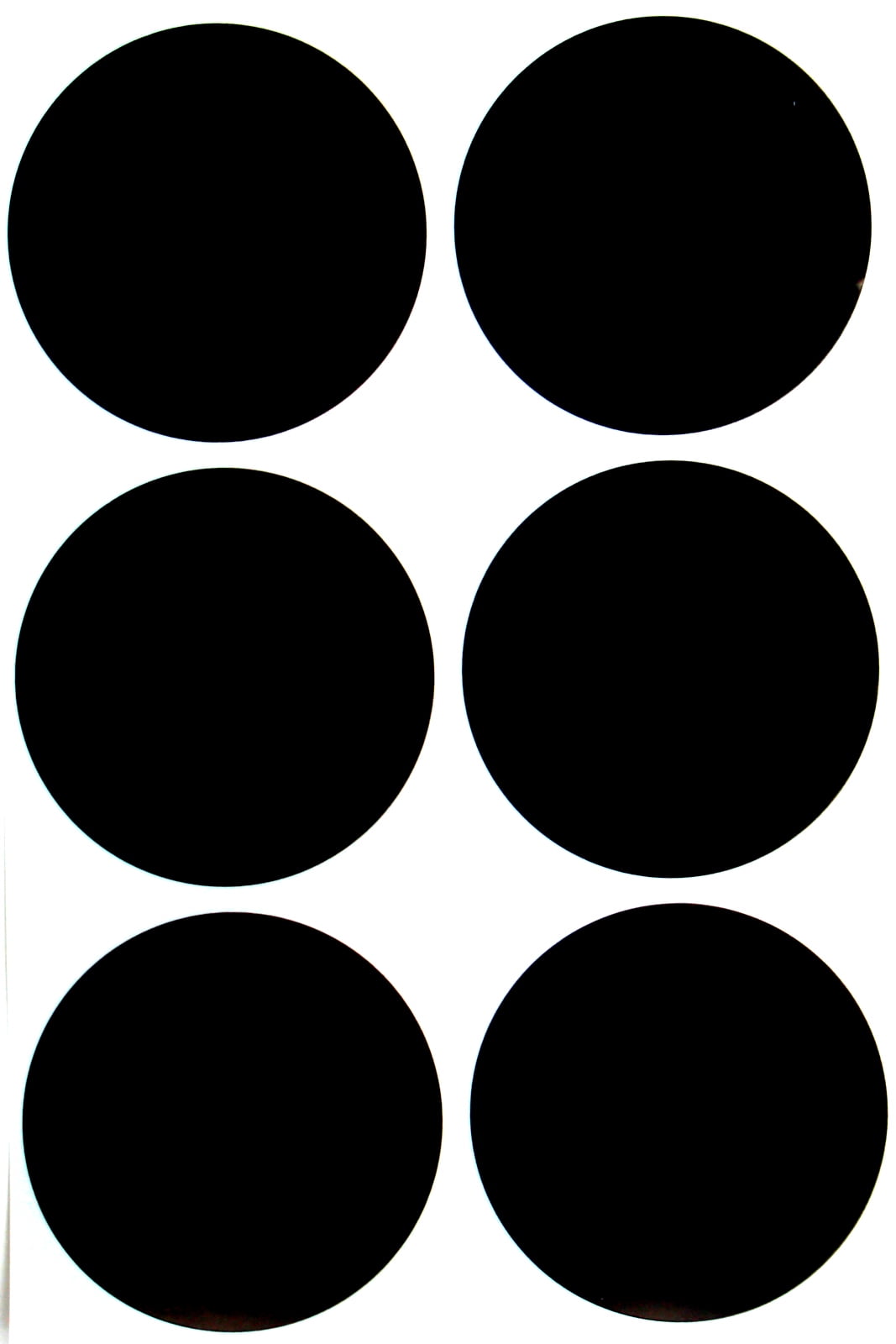 Royal Green Black Dot Stickers 2 inch Diameter (50MM) - 300 Pack ...