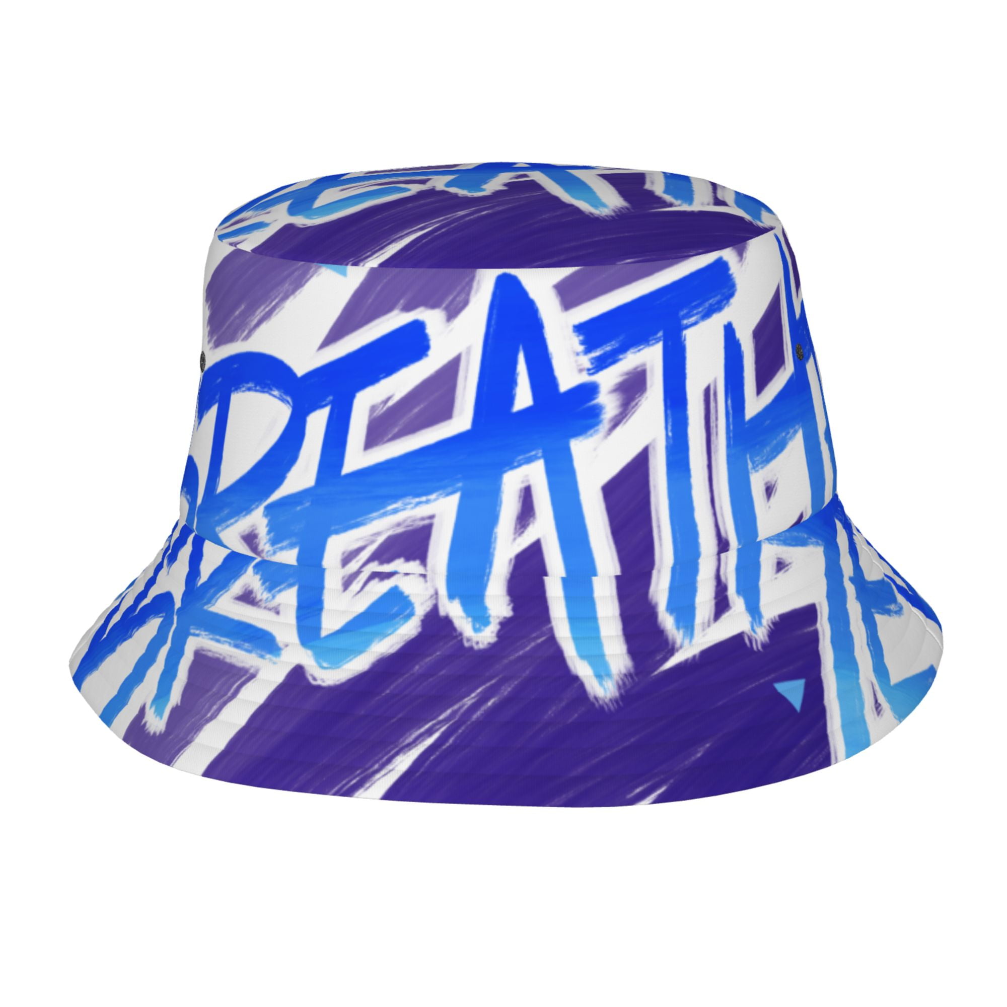ZICANCN Bucket Hat -Letters English Unisex Print Double-Side-Wear ...