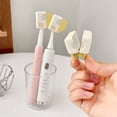 WOHAPY Upgrade Cute Toothbrush Head Cover, Portable Travel Toothbrush ...