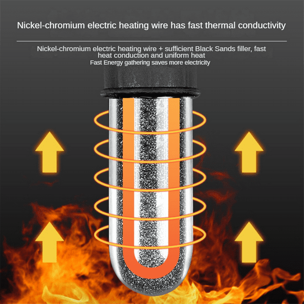 Qtmnekly 10W Mini Aquarium Heater Fish Tank Heater Thermostat Constant ...