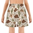 Cactus Cowboy Hat Swim Trunks Quick Drying Bathing Suit Summer Shorts ...