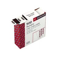 Garvey Two-Line Pricemarker Labels, 5/8 x 13/16, Fluor. Red, 1000/Roll ...