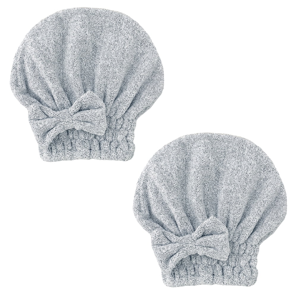 Microfiber Hair Towel Cap, 2 Pack Hair Towel Wrap for Women - Walmart.com