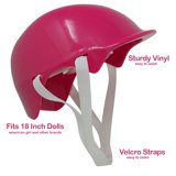 The New York Doll Collection Bicycle Helmet for Dolls - Fits All 18 ...