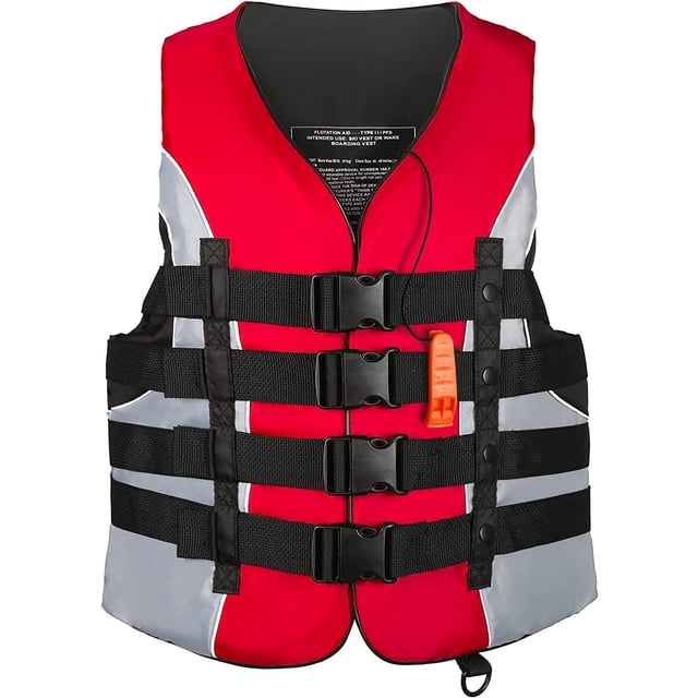 Leader Accessories Universal Life Vest, USCG Approved, Unisex, Adult ...