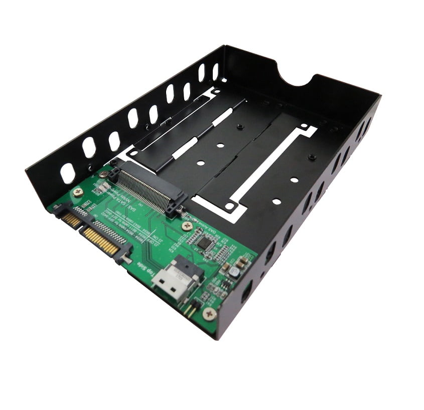 Buy Slimline SAS (SFF-8654) plus SATA to 2.5 Inch U.2 SSD Adapter ...