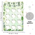 1set Reusable Happy Birthday Chart Posters Birthday Chart Calendar for ...
