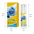 Car Interior Foam Cleaner – Upholstery & Carpet Cleaner Spray for Seats ...