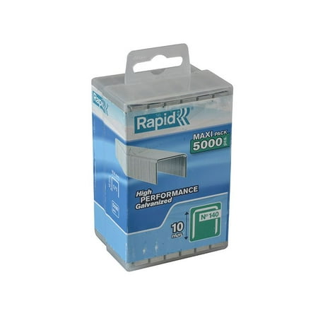 Rapid - 140/10 10mm Galvanised Staples (Poly Pack 5000) | Walmart Canada