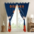 YST Football Blackout Curtains 38x54 inch,Boys Football Fans Curtains ...