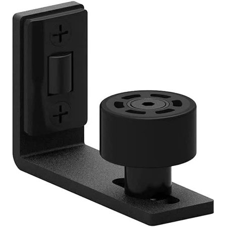 densenon Sliding barn door bottom floor tracks, adjustable rollers ...