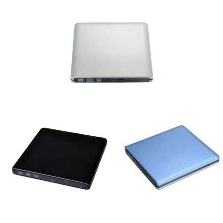 USB 3.0 External DVD Drive Aluminum Alloy CD/DVD Rewriter CD/DVD ...