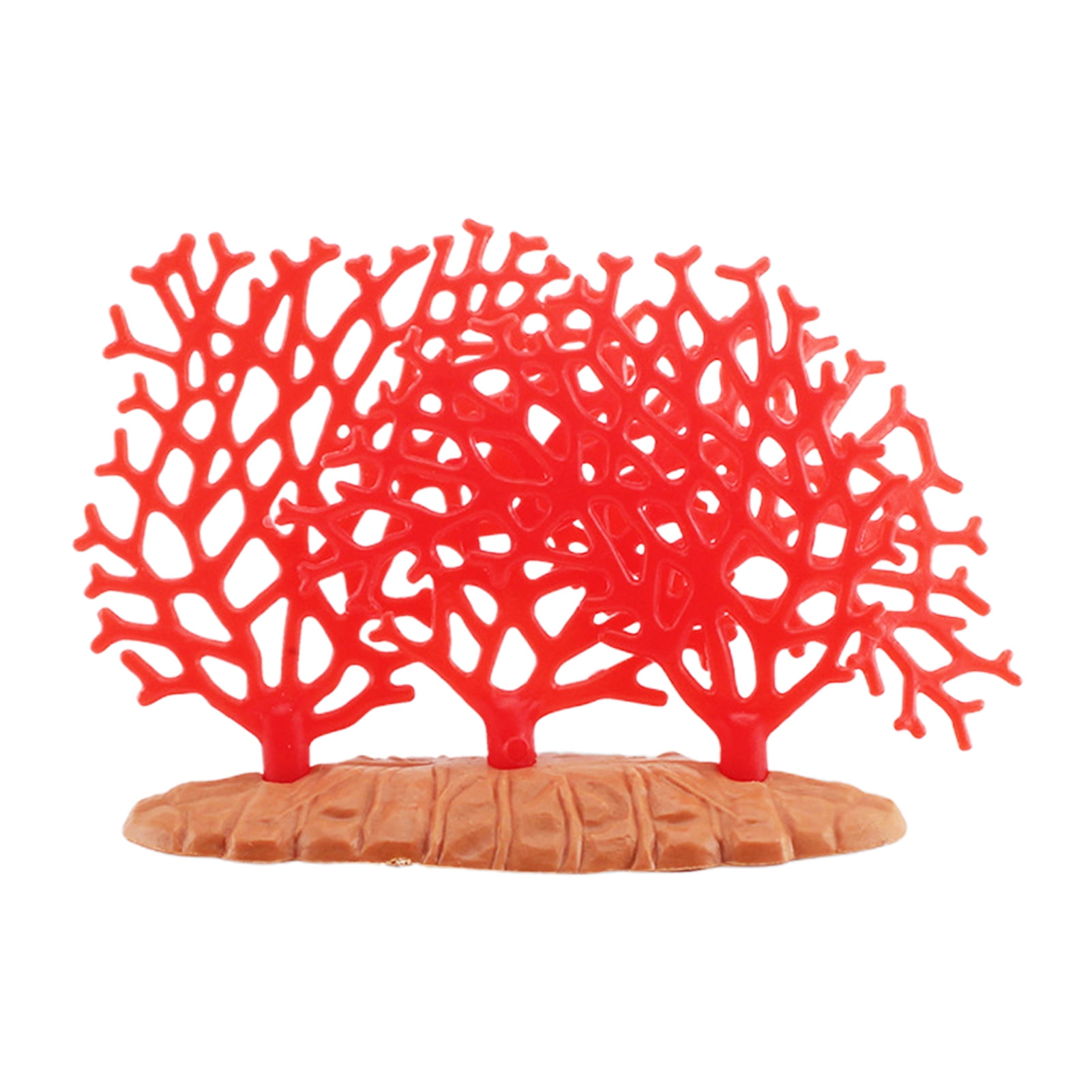 Kripyery Coral Model Vivid Look Simulated Miniature Figurine Underwater ...
