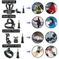 Elegant Choise 40-In-1 Action Camera Accessories Kit, Adjustable Chest ...
