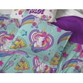 Jojo Siwa Retro Rainbow 5 Piece Twin Bed-in-a-Bag, 100% Microfiber ...