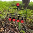 Atflbox Resetting Metal Targets for BB Guns, Airgun Rifle, Pellet Gun ...