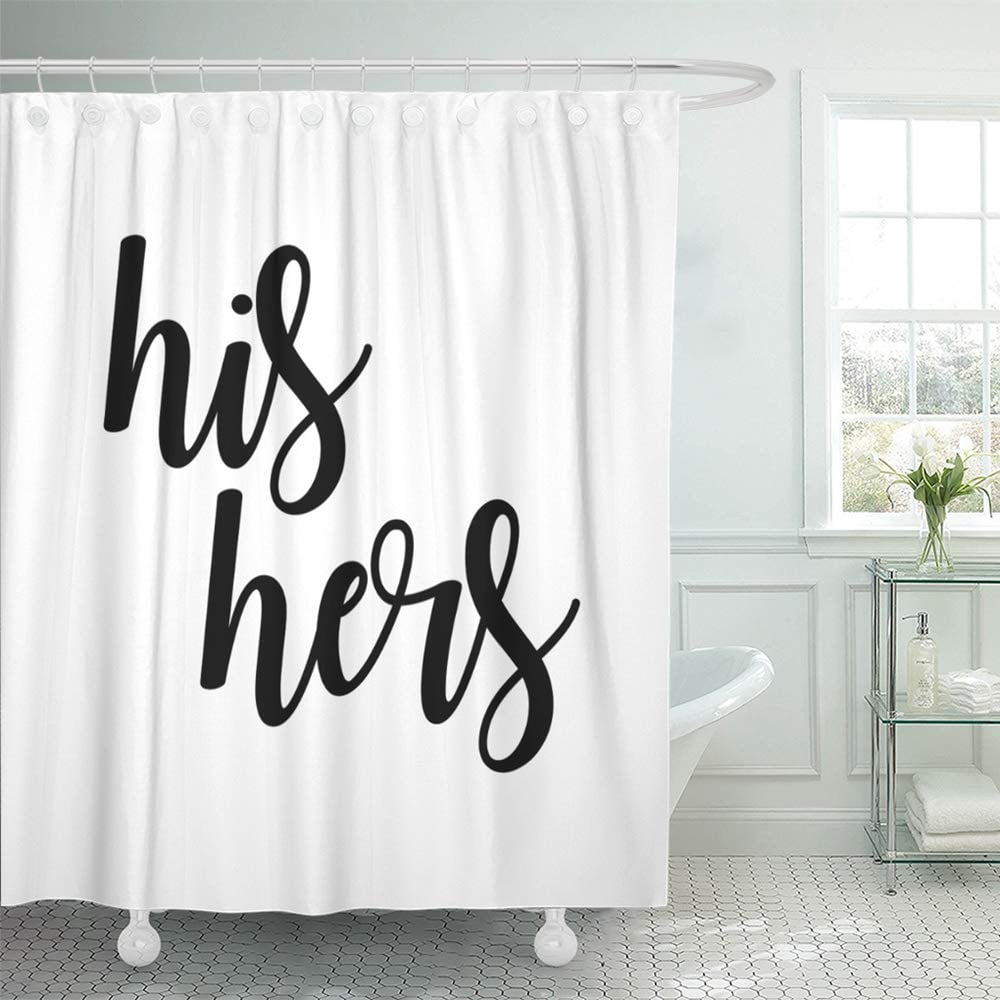 KSADK Handwriting His and Hers Sign Black Boy Calligraphy Color Couple ...