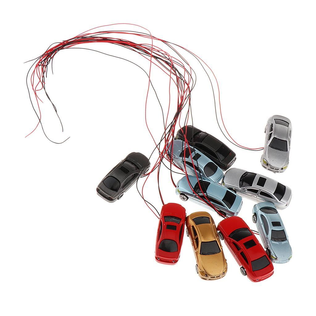 10pcs Scale Model Cars, Scale Model Car, Building Train Scenery ...