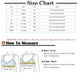 ALLLIST Womens Underwear Plus Size Wirefree Lace Bras Gray Plian Soft ...