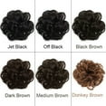 High Quality Curly Messy Faux Hair Ponytail Scrunchie, Elastic Updo Bun ...