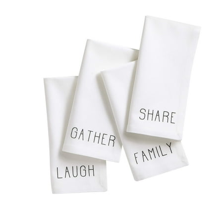Contemporary Home Living Set of 6 French Blue and White Home Sweet ...
