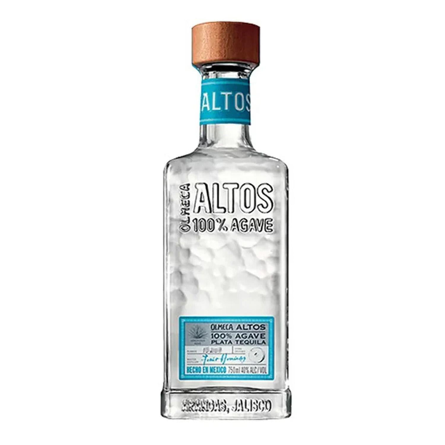 Paquete de 3 Tequila Altos Olmeca Plata 700 ml | Walmart en línea