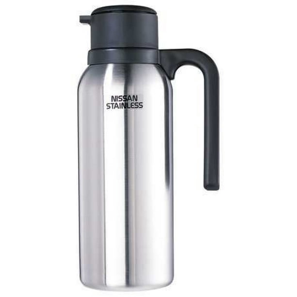 THERMOS TGB10SC Vacuum Insulated Creamer Carafe, 32 oz. Stainless Steel ...
