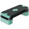 ZenSports 16-in Aerobic Step Platform W/4 Risers, Height Adjustable ...