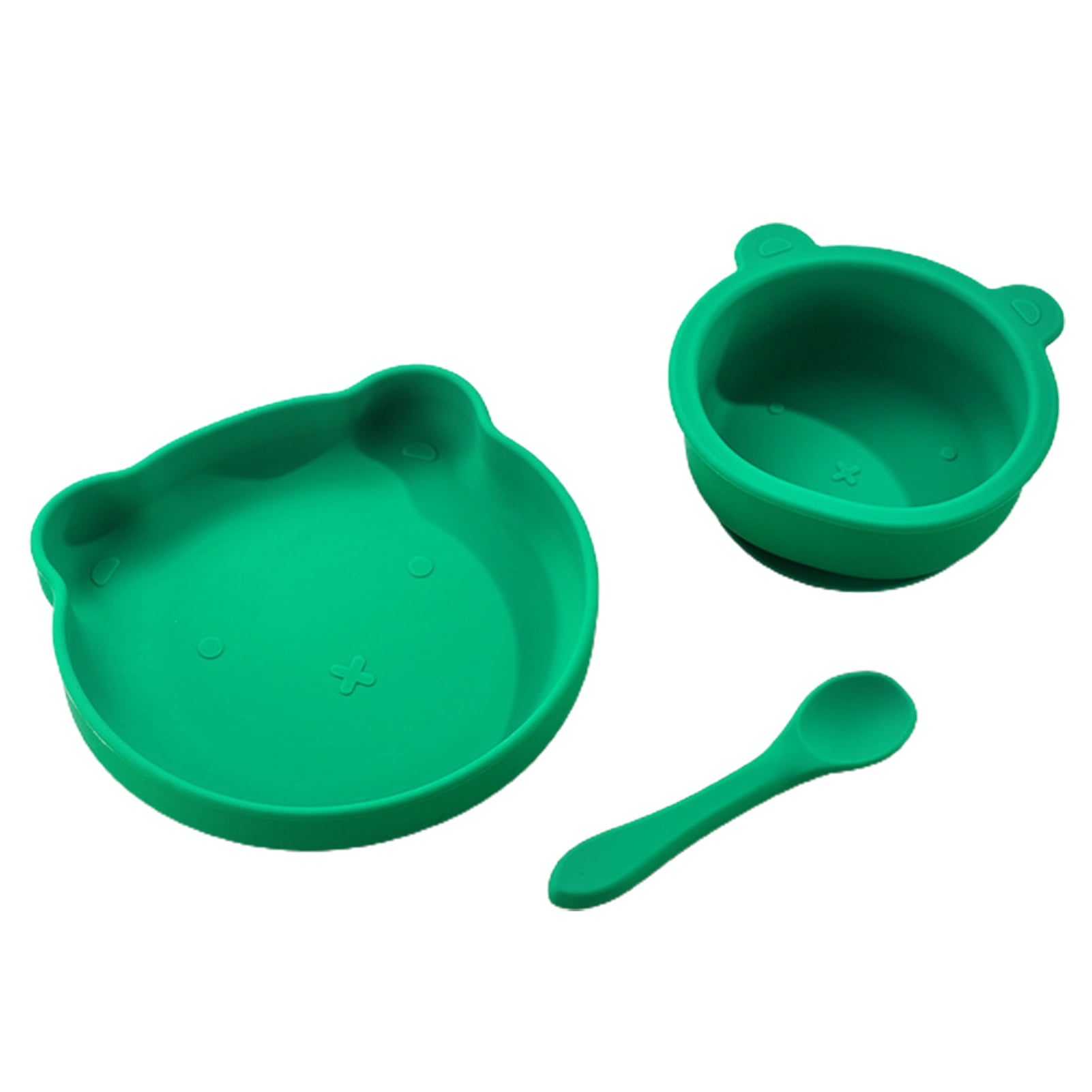 Duixinghas 3Pcs/Set Dinner Plates Smooth Edge Heat-resisting ...