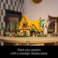 LEGO Disney Snow White and the Seven Dwarfs’ Cottage Building Kit ...