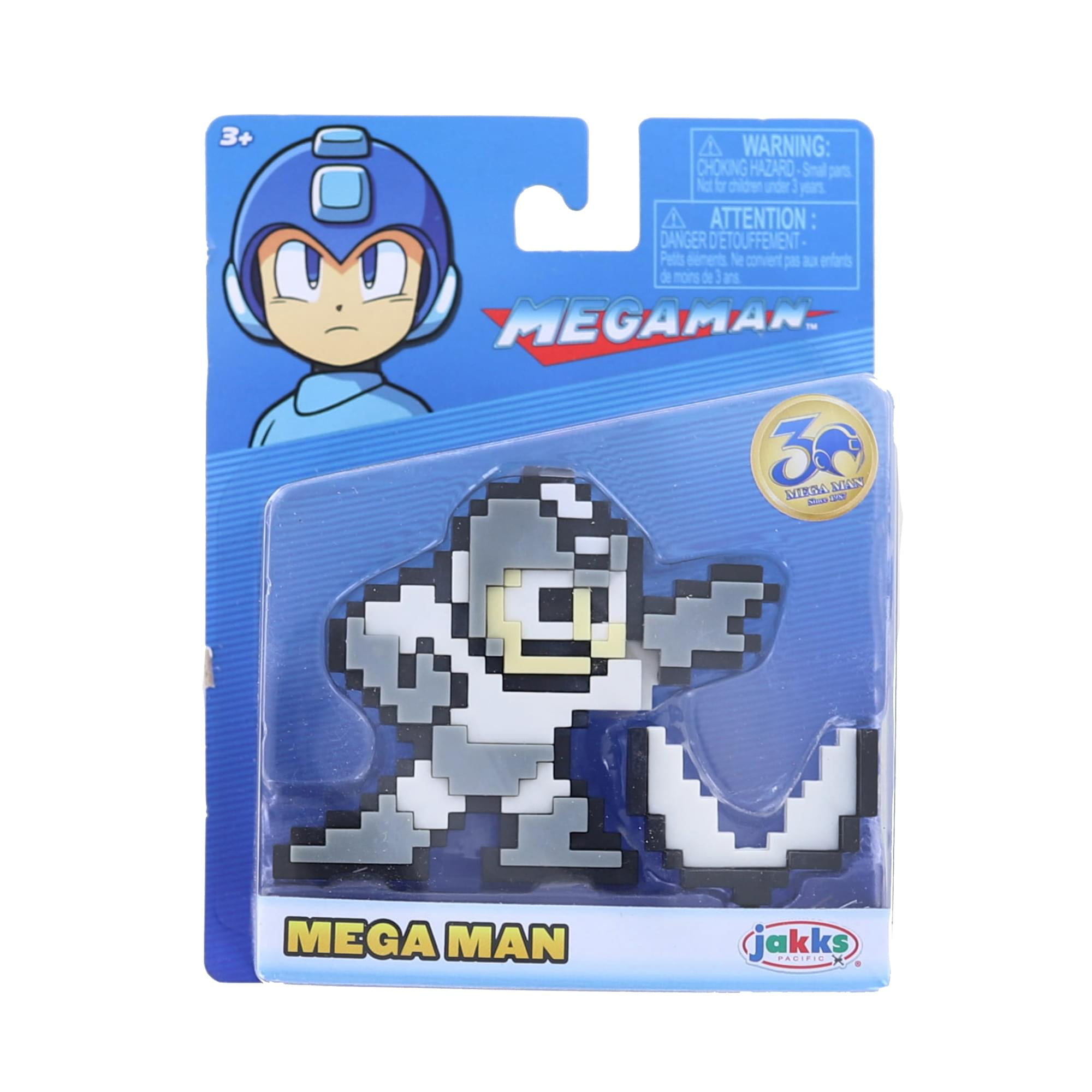 Mega Man 8 Bit Figure | Mega Man w/ Rolling Cutter - Walmart.com