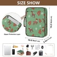 BZSMCE Christmas Dog Pattern Pattern Water-Resistant Filing Folder ...