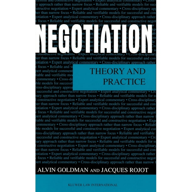 Negotiation: Theory and Practice (Hardcover) - Walmart.com - Walmart.com