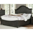 Rustic Gray Wood Eastern King Panel Bed - Walmart.com