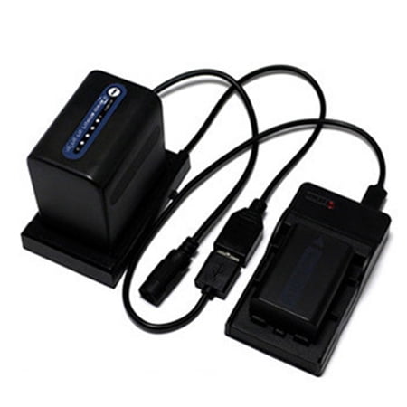 Portable Size High power Battery Charger LCD Camera Battery charger for ...