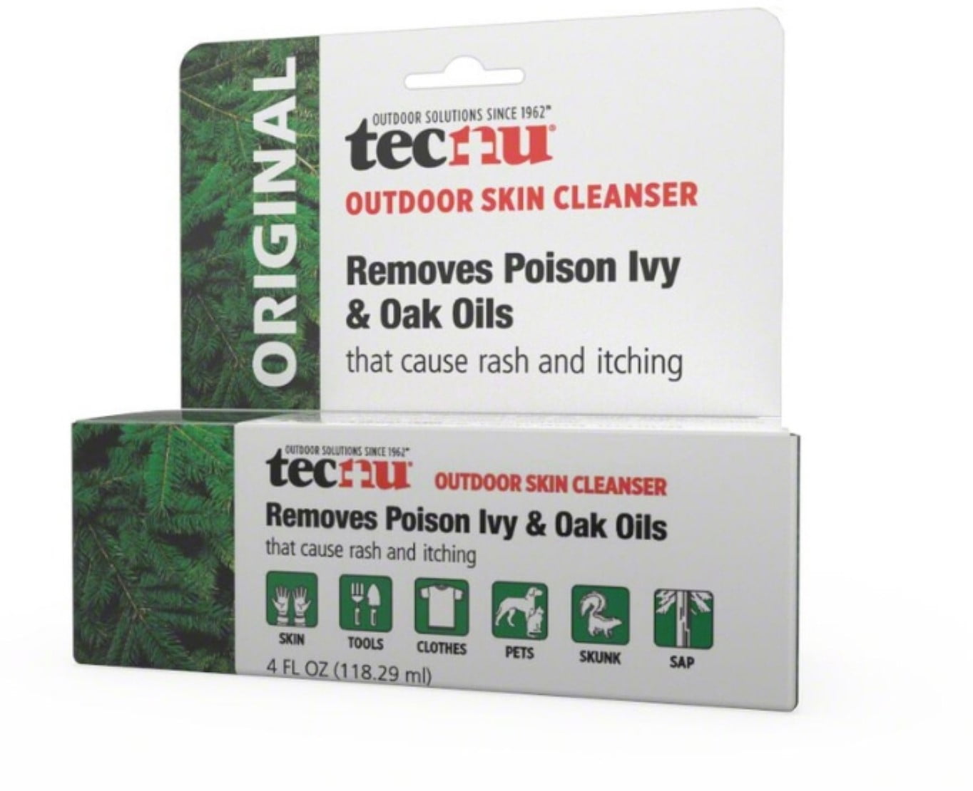 Tecnu Original Poison Oak & Ivy Skin Cleanser, 4 Fl. Oz. - Walmart.com ...