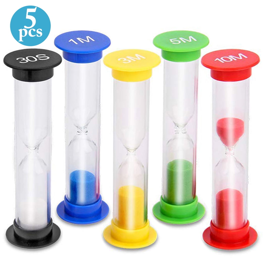 Click here for Coofit 5pcs Sand Timer Creative Assorted Color Tim... prices