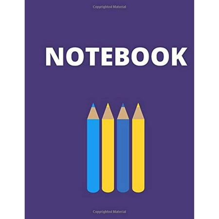 Notebook: 100 pages, journel, bullet, artangle, plain for students ...
