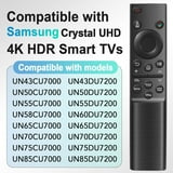 Samsung Universal Remote for Crystal UHD TV CU7000 DU7200 Series ...