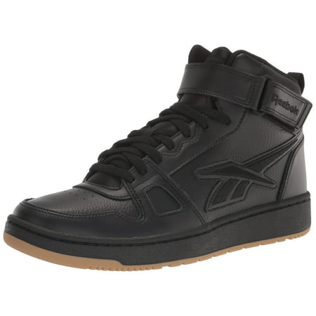 Reebok Unisex Resonator Mid Basketball Shoe, Black/Gum, 11.5 US Men ...