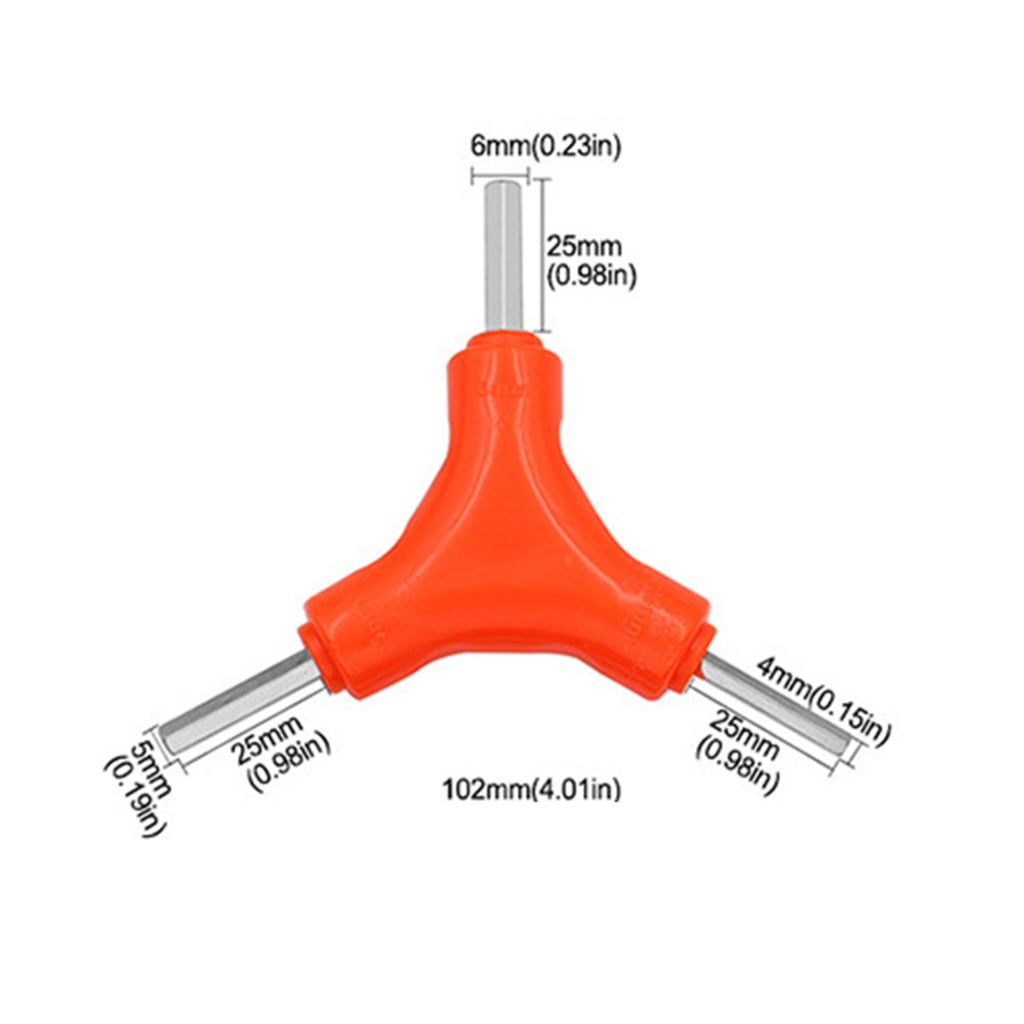 3 In 1 Trigeminal Hex Key Kit 2 5 3 4 5 6 8mm Y type Combination 3-in-1-trigeminal-hex-key-kit-2-5-3-4-5-6-8mm-y-type-combination