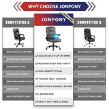JONPONY Big & Tall Chair | Office cabinets for vendors - Walmart ...