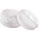 Powder Puff Large Velour Body Makeup Puffs with Satin Ribbon, 4 in., 3 ...