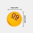 Durability Plastic Balls Number Beer Pingpong Raffle Ball Brightly ...