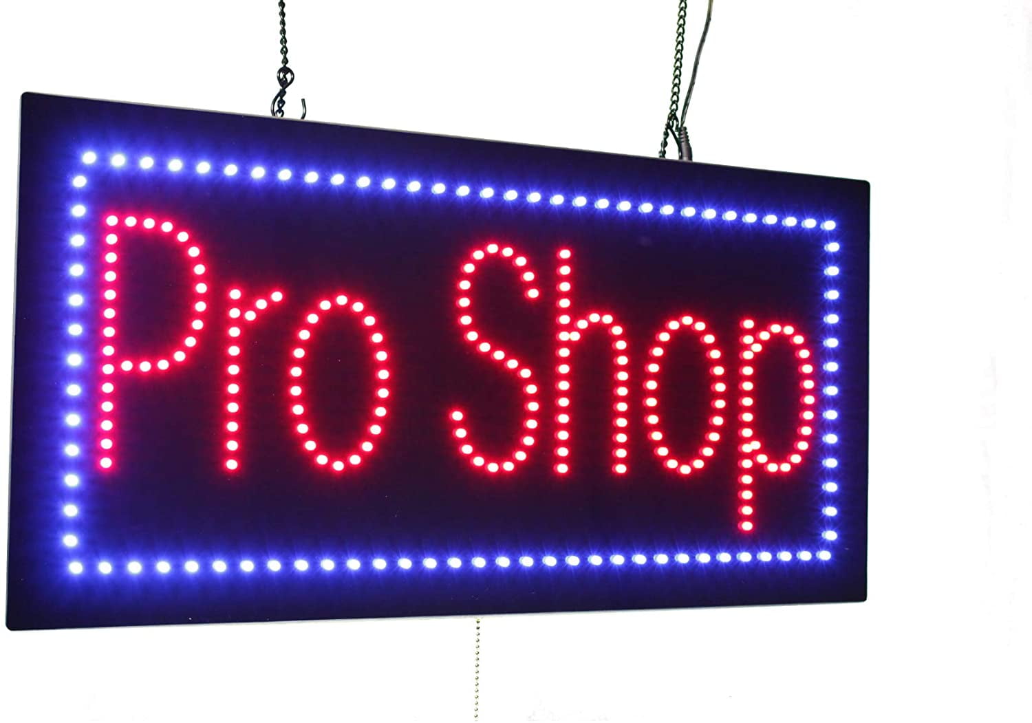 Pro Shop Sign, Super Bright LED Open Sign, Store Sign, Business Sign ...