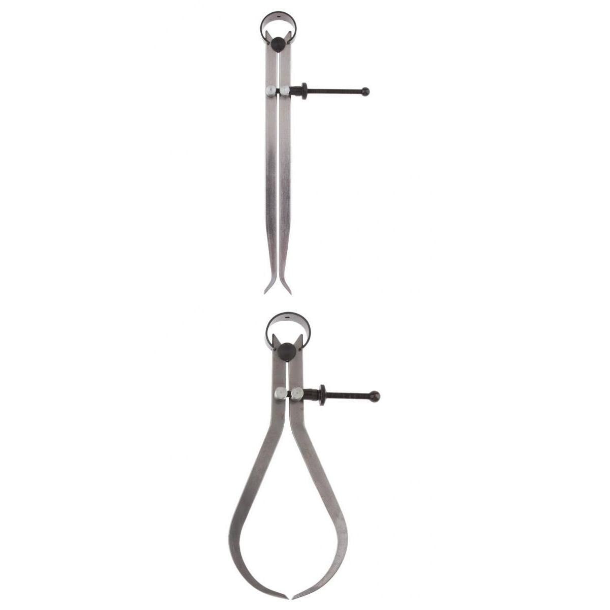 Spring Inside Caliper and Outside Caliper Compasses (200mm/8 ...