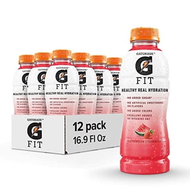 Gatorade Fit Electrolyte Beverage, Sugar-Free, Vitamins, Watermelon ...